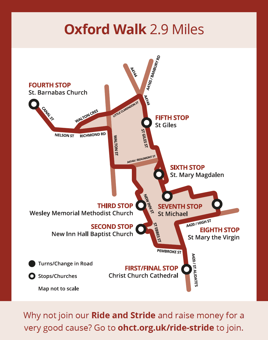 Ride and Stride: Oxford Walk - Oxfordshire Historic Churches Trust