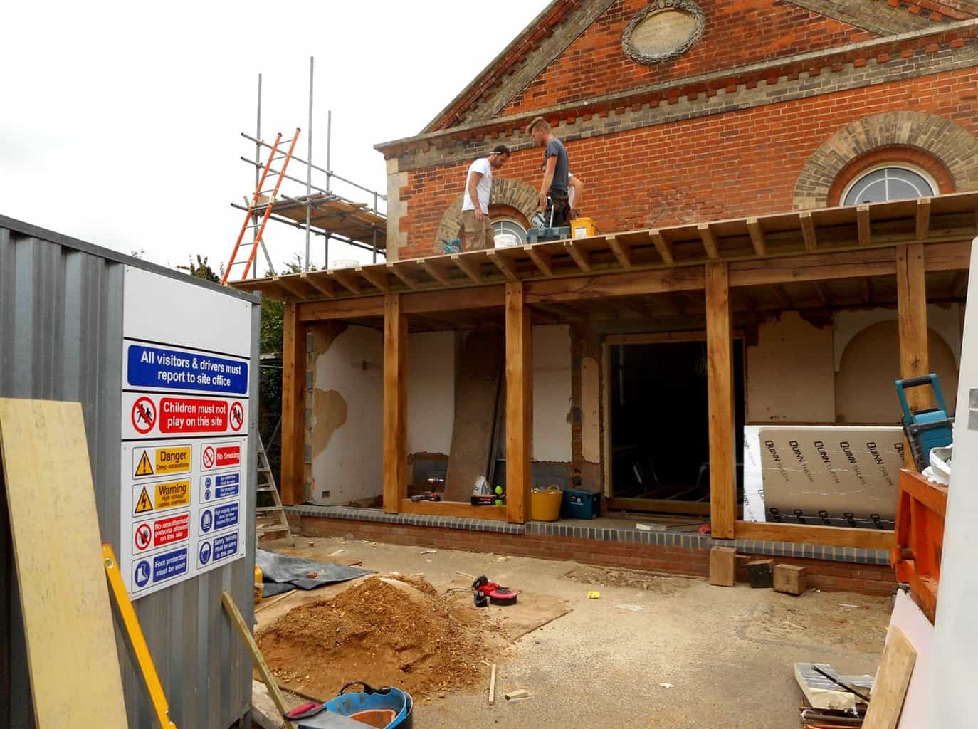 Exterior work in progress - Oxfordshire Historic Churches Trust | OHCT