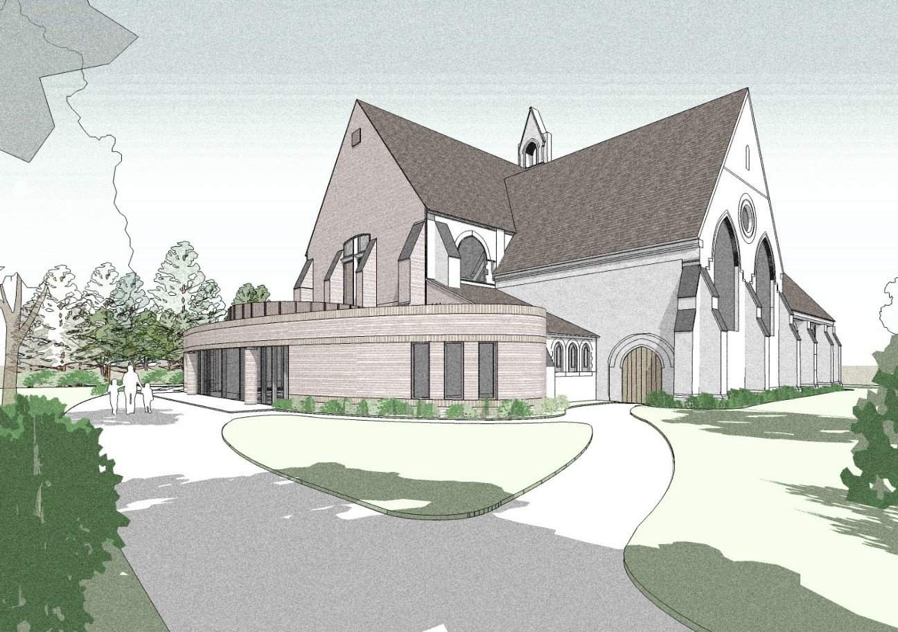 Architect’s drawing – Oxfordshire Historic Churches Trust